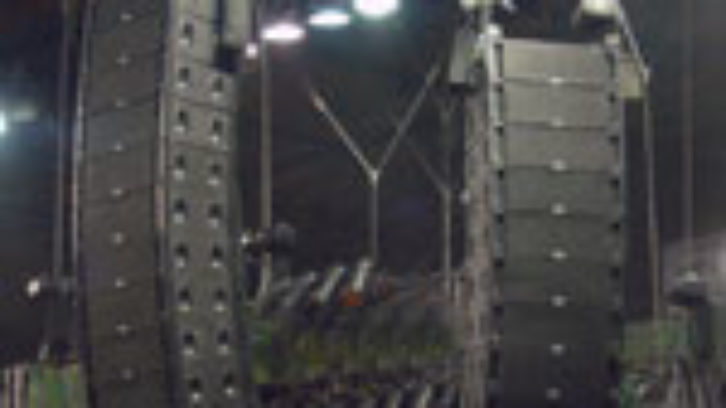 R.E.M. Tours With EAW KF760 Line Arrays