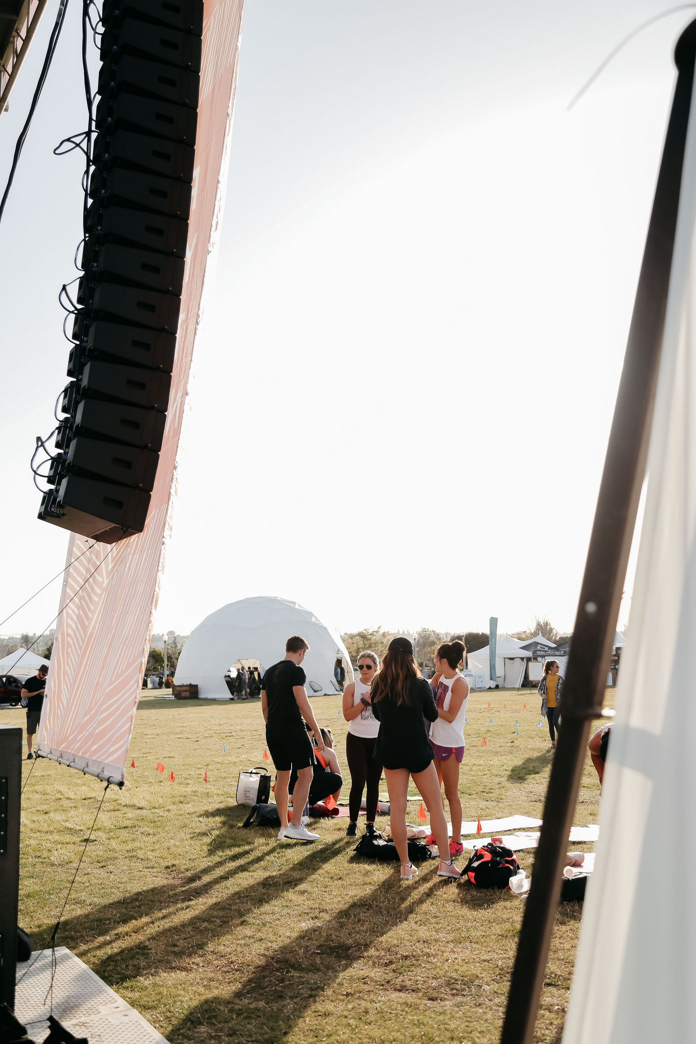 Midway Production Services Covers Wanderlust Yoga Tour with Martin Audio