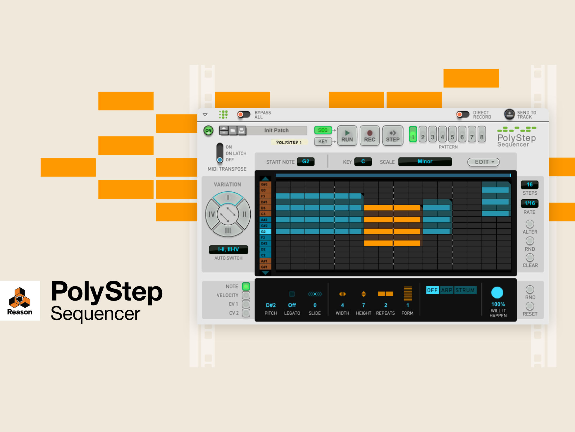Propellerhead Launches PolyStep Sequencer Plugin for Reason - Mixonline