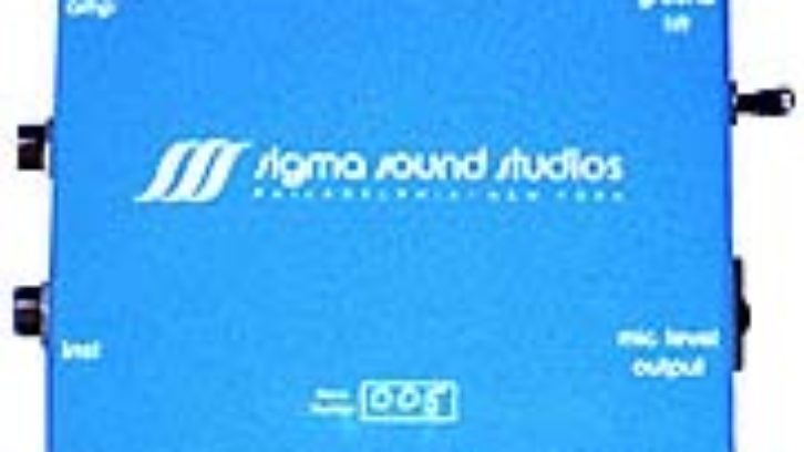 Sigma Sound Studios Direct Box