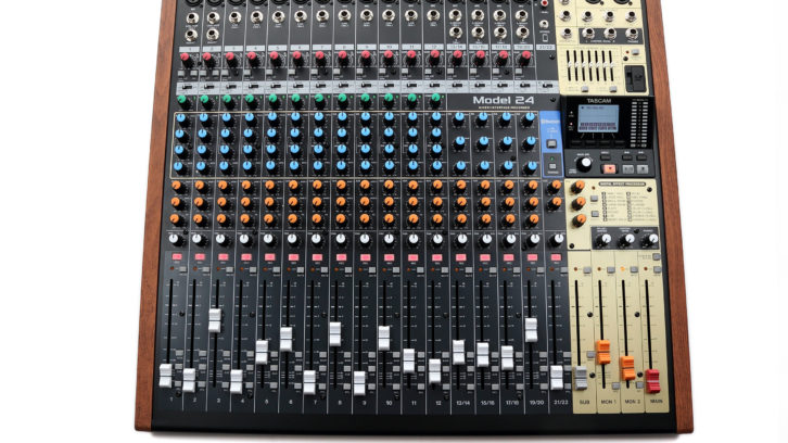 TASCAM Unveils Model 24 Digital Multitrack Recorder - Mixonline