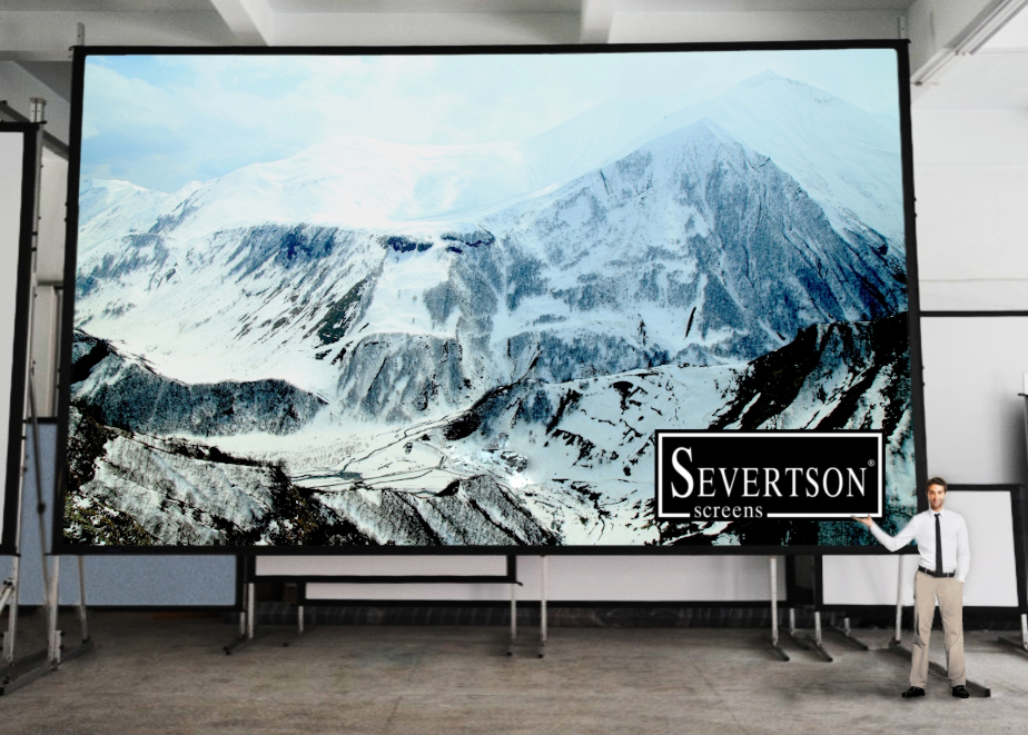 Severtson Showcases Updated Giant QuickFold Cinema Projection Screens ...