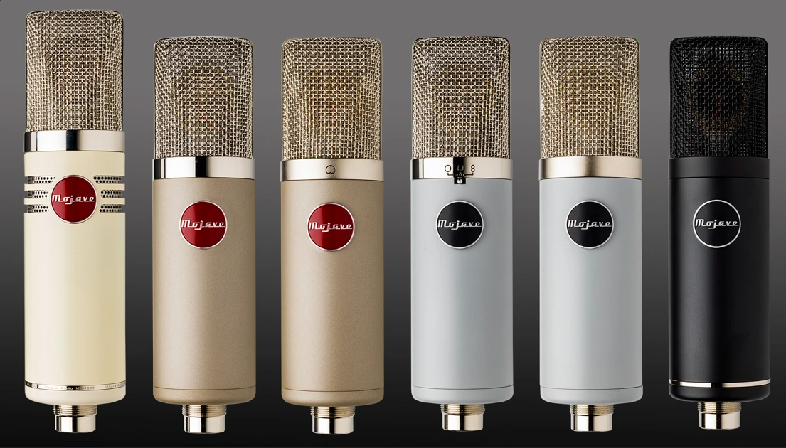 Mojave Audio Unveils New Colors for its Entire Microphone Range - Mixonline