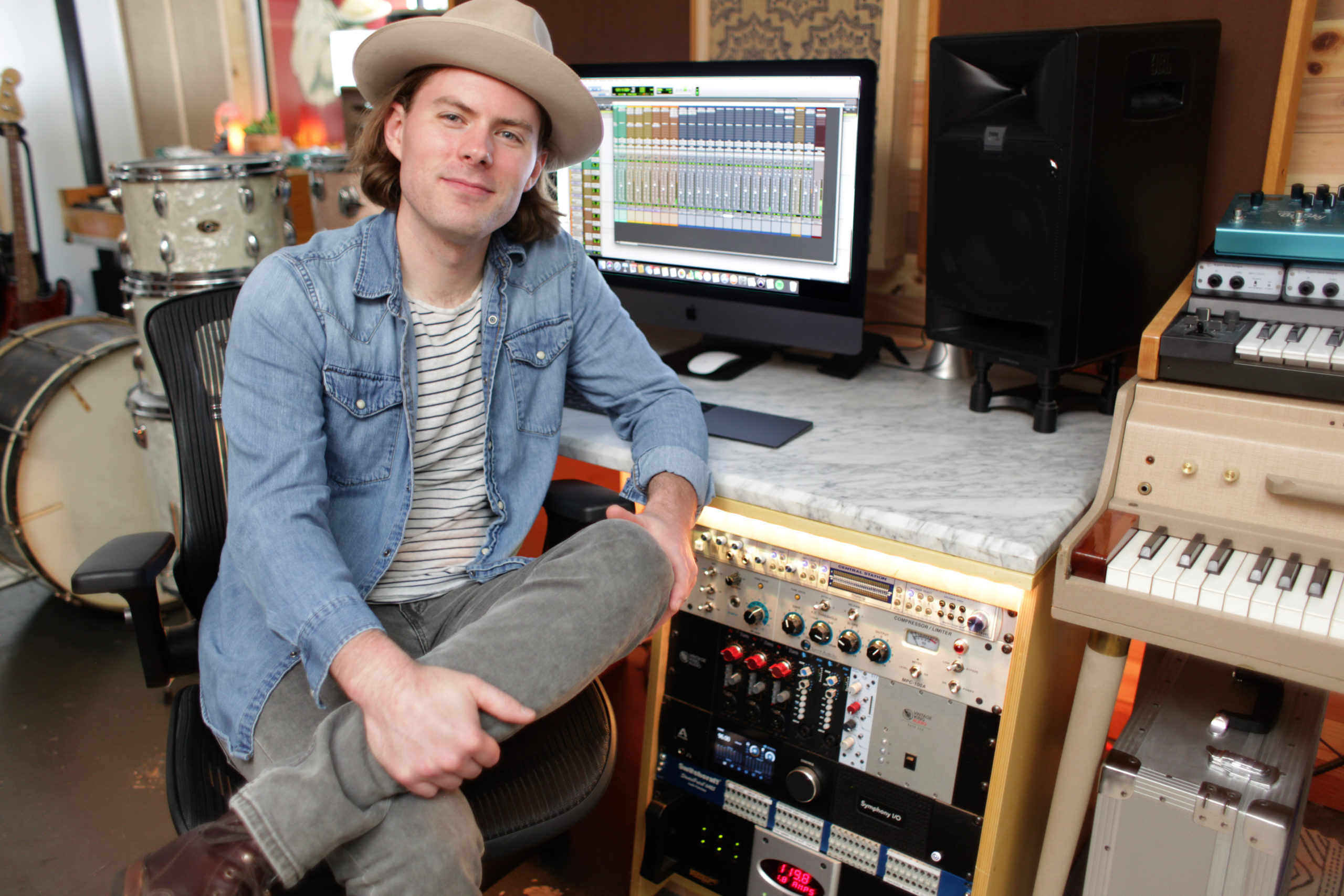 Leland Sklar Tracks at Home with SSL Interface - Mixonline