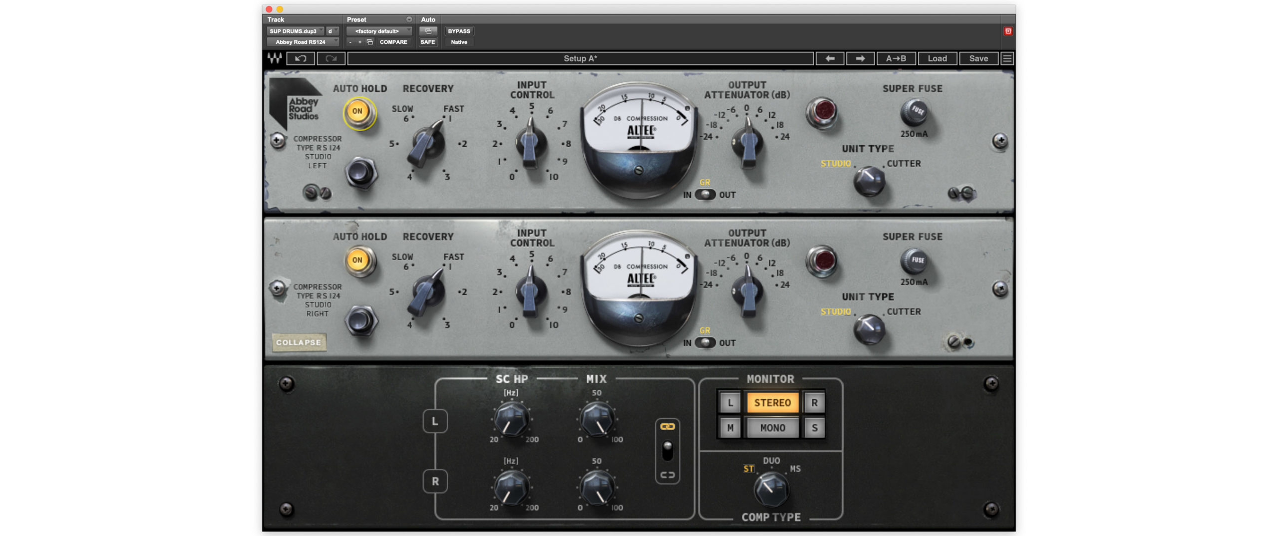 Product of the Week: Waves Abbey Road RS124 Compressor - Mixonline