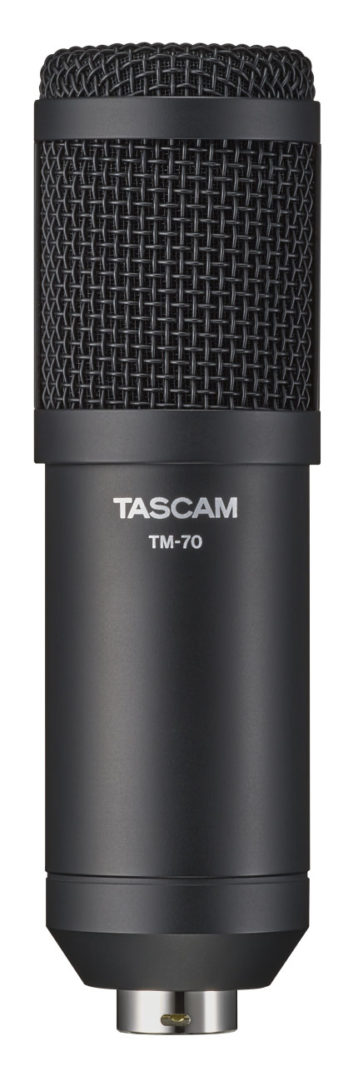 TASCAM Announces the TM-70 Dynamic Microphone for Broadcasting - Mixonline