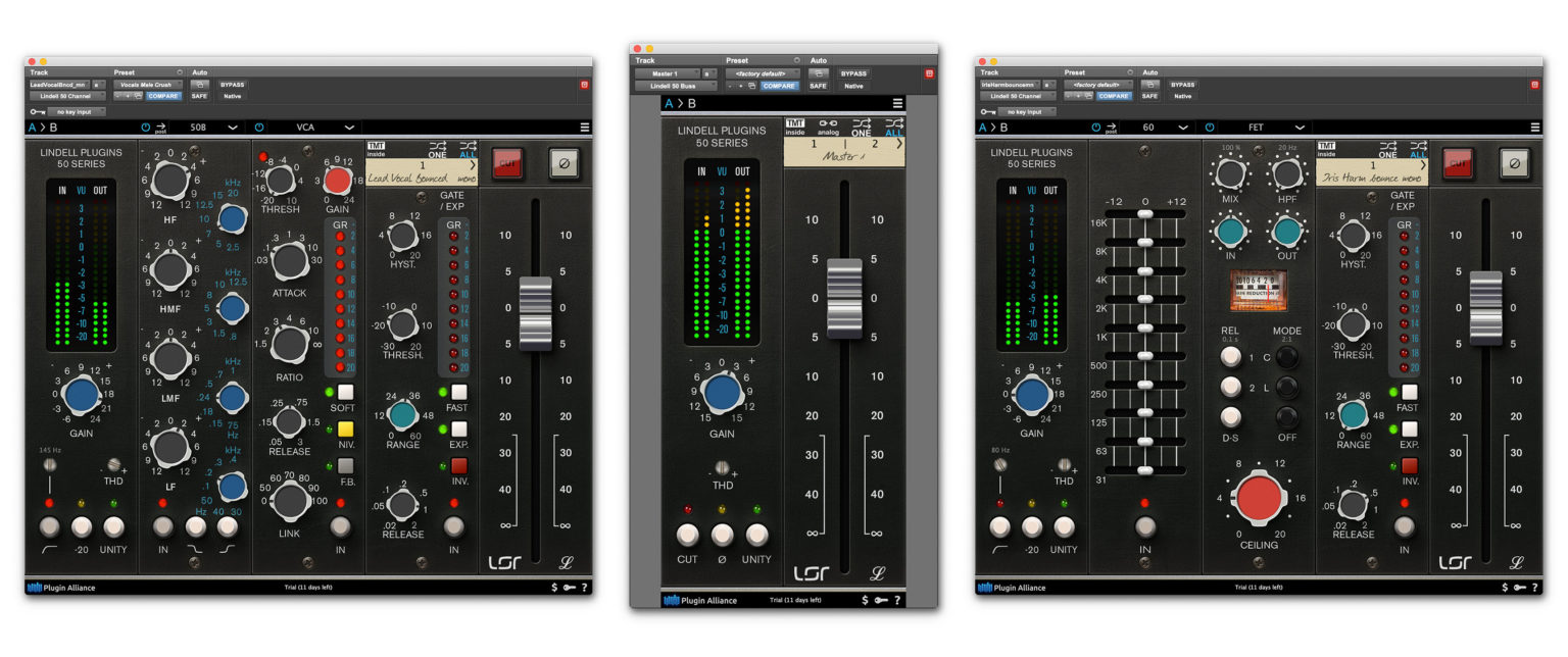 Product of the Week: Plugin Alliance Lindell Audio 50 Series - Mixonline