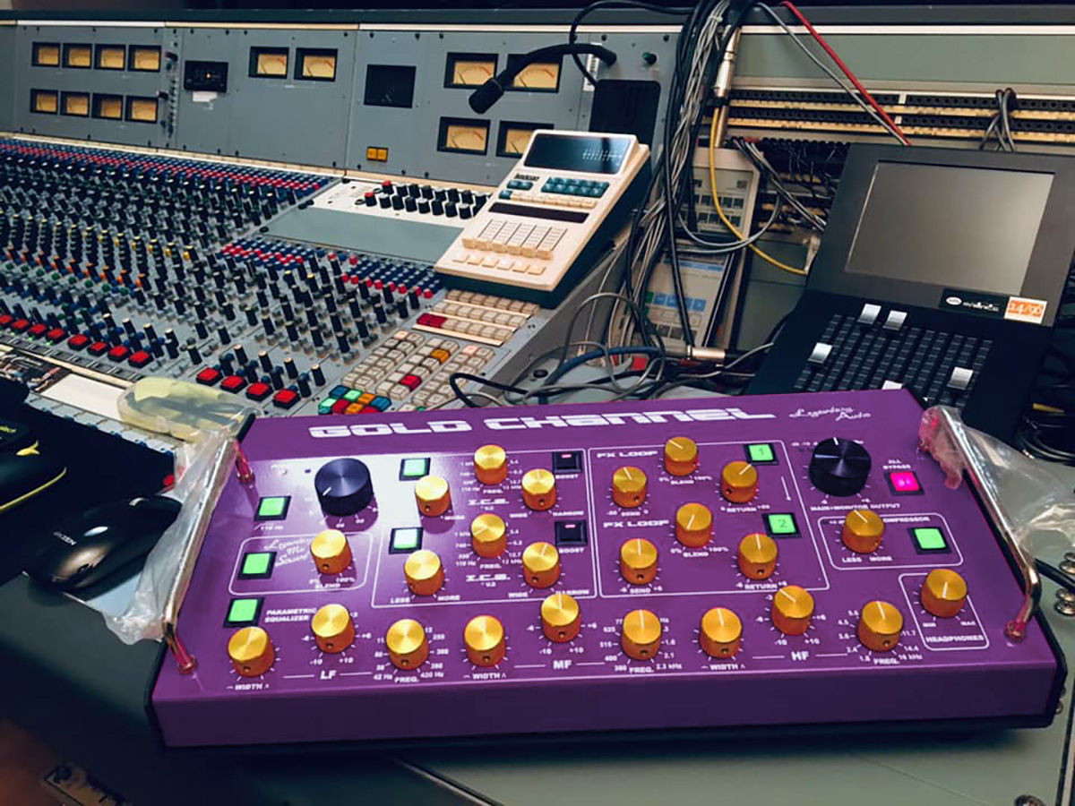 Legendary Audio Demos Gold Channel at Summer NAMM - Mixonline