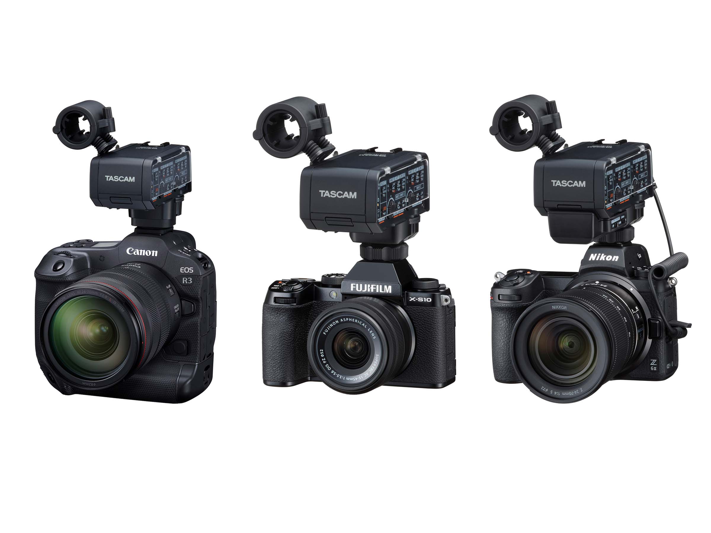 TASCAM Announces Development of XLR Audio Adapter for use with Canon ...