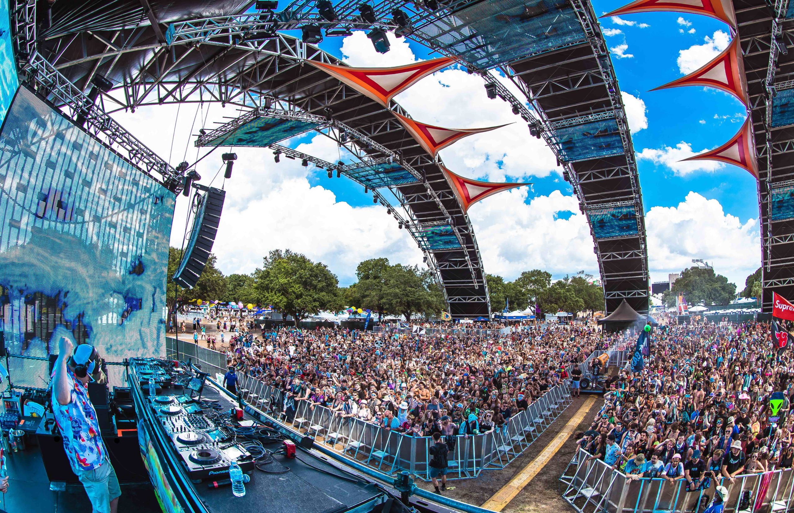 PK SOUND Powers Bass-Heavy Eclipse Stage at Sunset Music Festival 2021 ...
