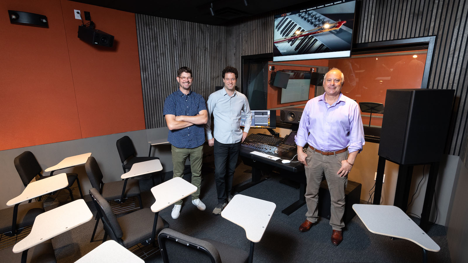Audio Education: Occidental College, Choi Family Music Production Center
