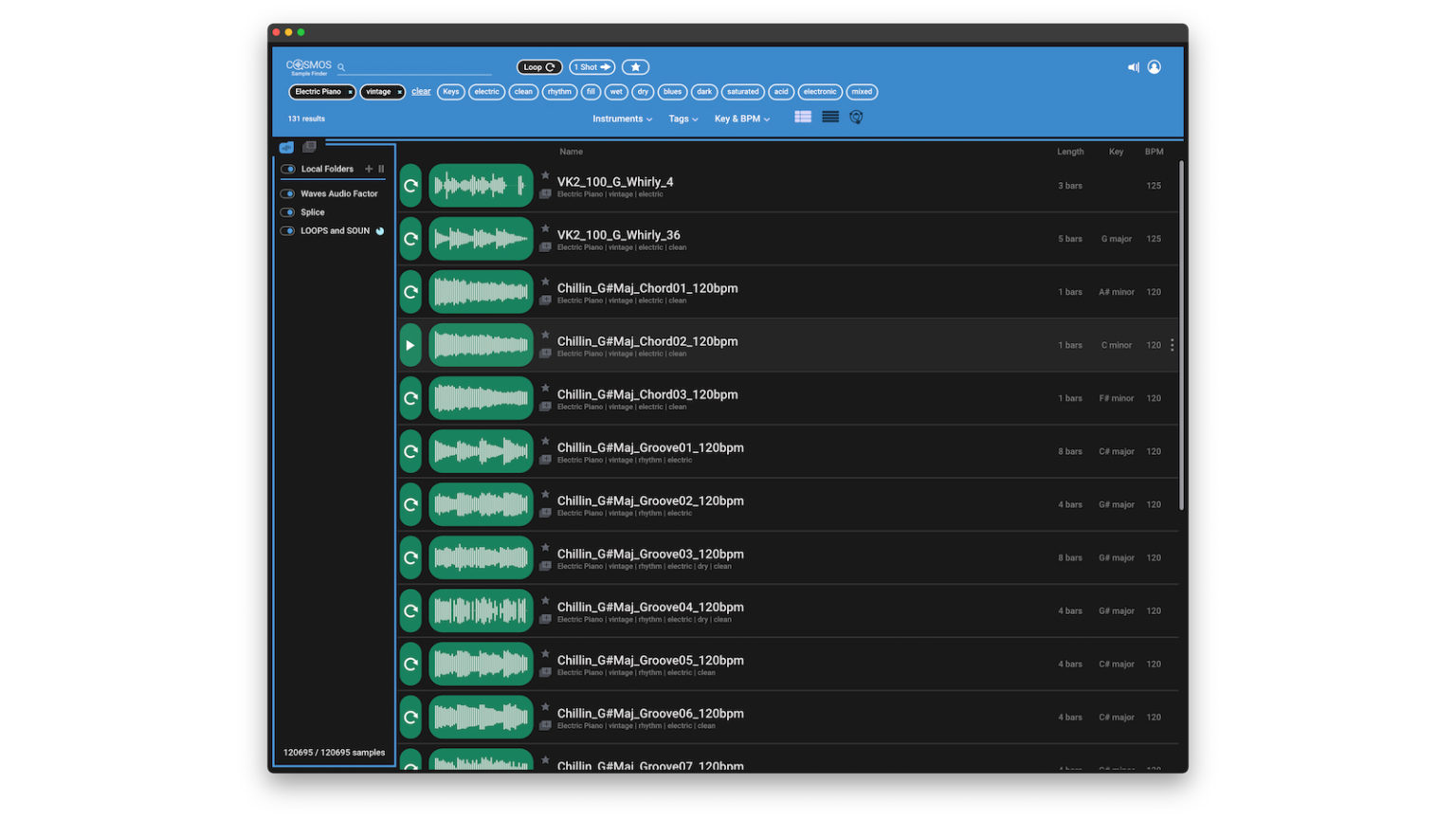 Waves Cosmos Sample Finder - Product of the Week - Mixonline