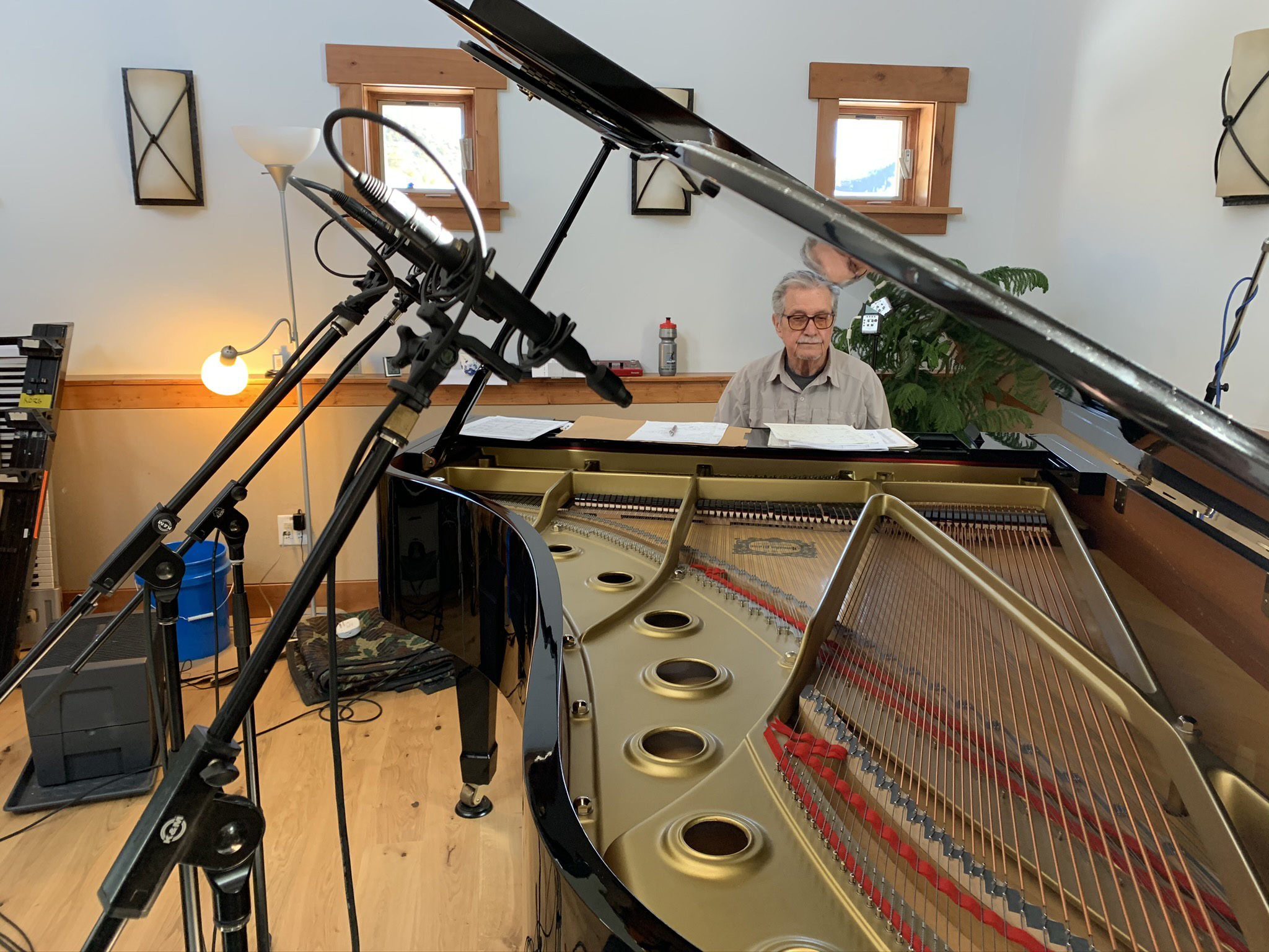 Don Grusin Records "Out Of Thin Air" DSD with Sanken 100K Mics - Mixonline