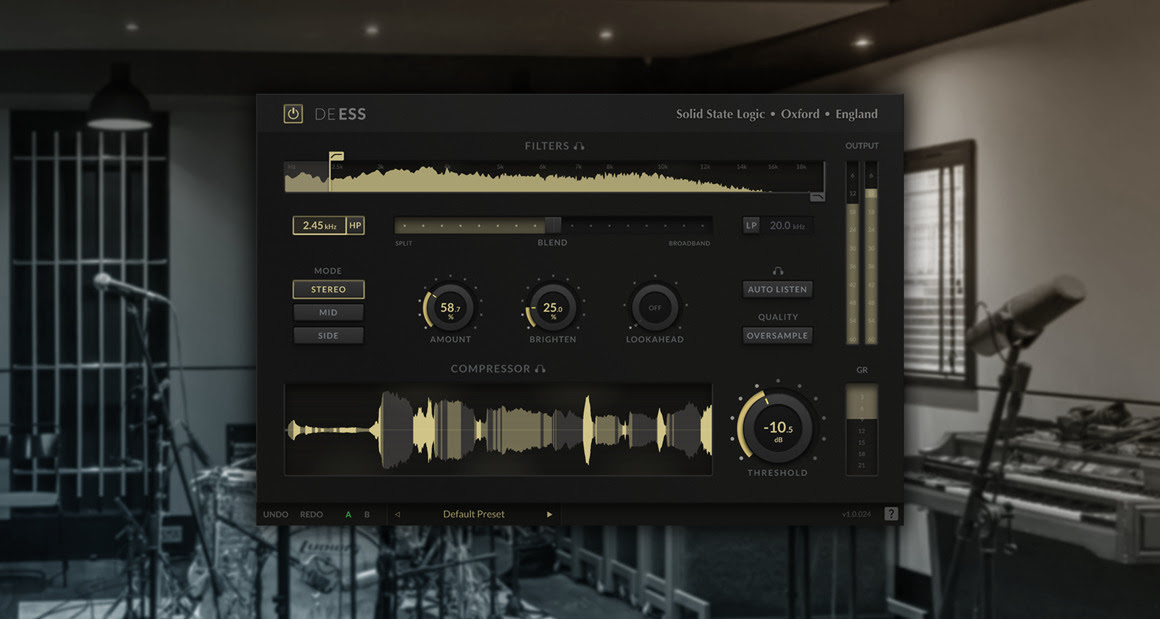 Solid State Logic Launches DeEss, A Next-Generation De-Esser Plug-in ...