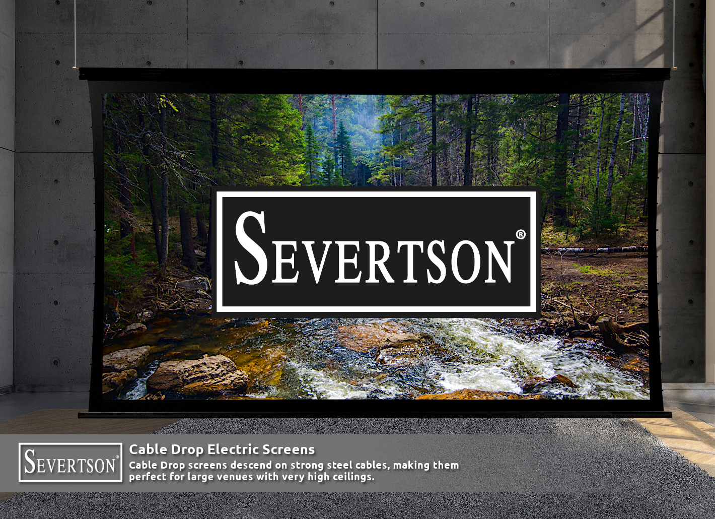 Severtson Shows Recently Launched Motorized Cable Drop Series ...