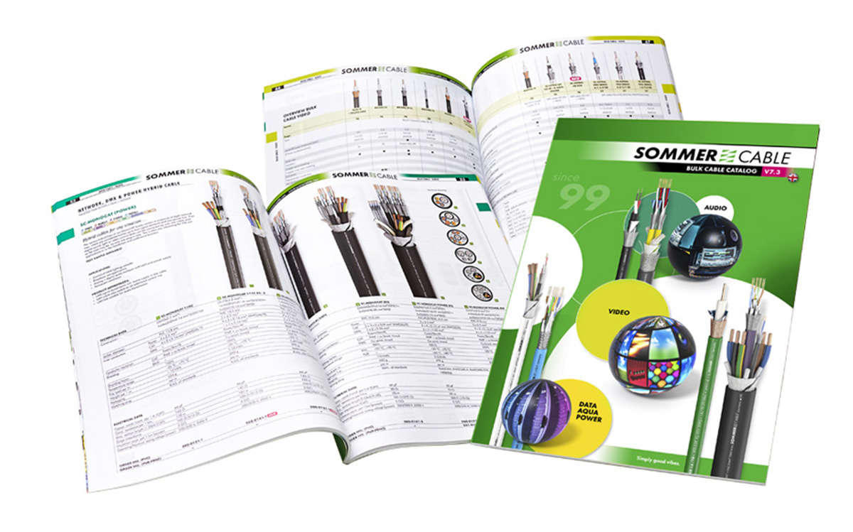 Sommer Releases New AV Bulk Cable Catalog V7.3 - Mixonline