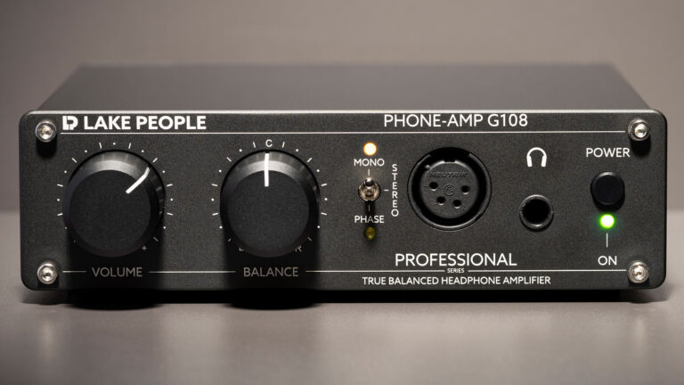 Lake People G108 Studio Headphone Amplifier Announced