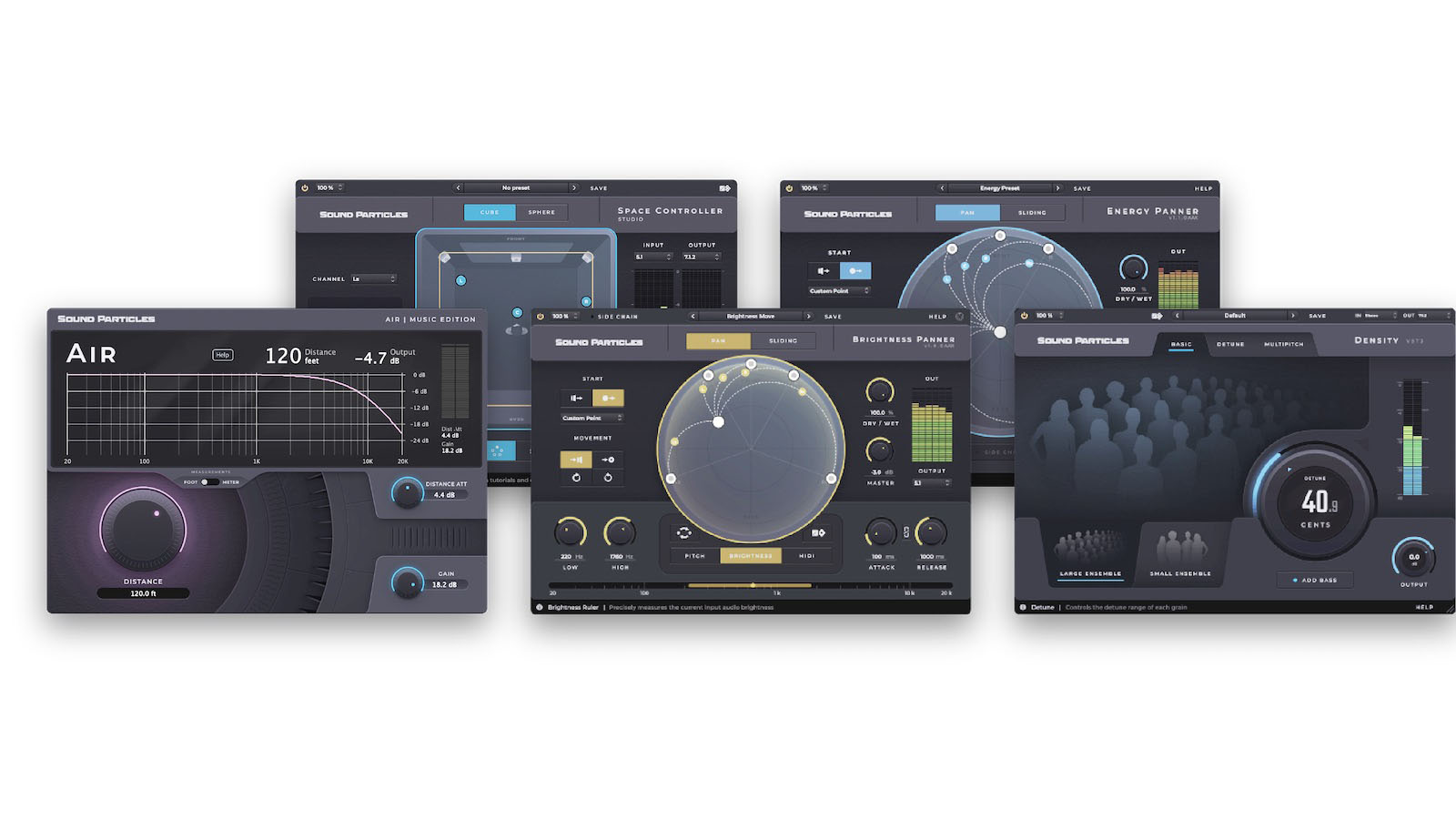 Sound Particles Bows SkyDust 3D Software Synth for Spatial Audio