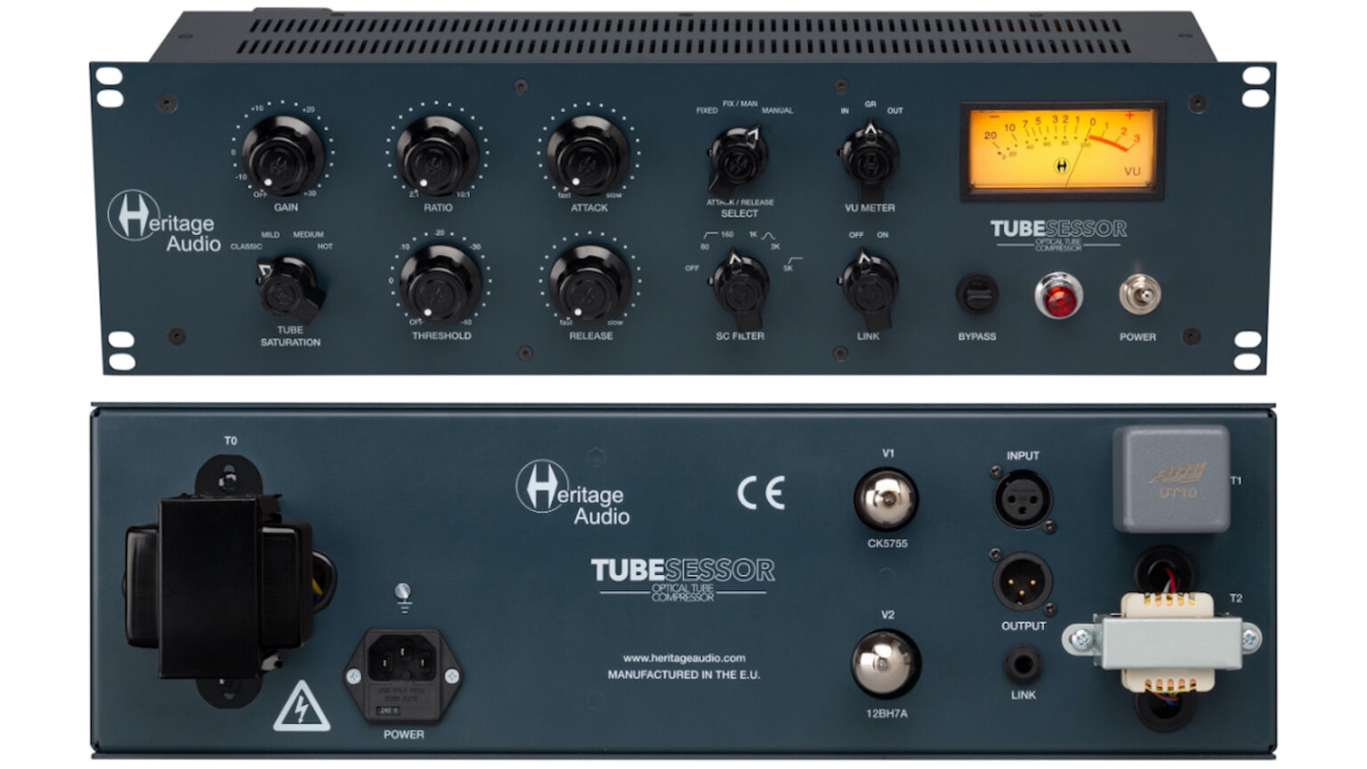 Heritage Audio Tubesessor Optical Tube Compressor Debuts
