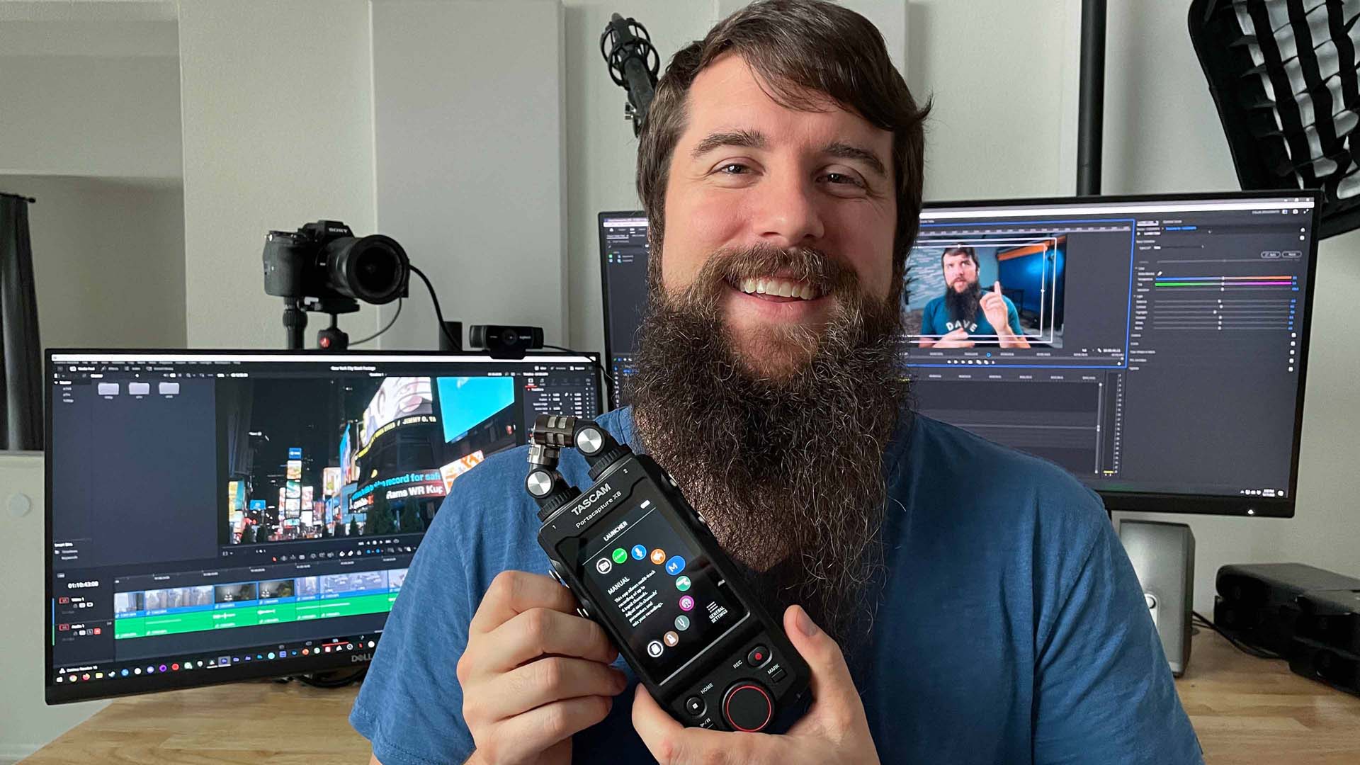 The TASCAM Portacapture X8 Brings Creative Opportunity to YouTuber Matt ...