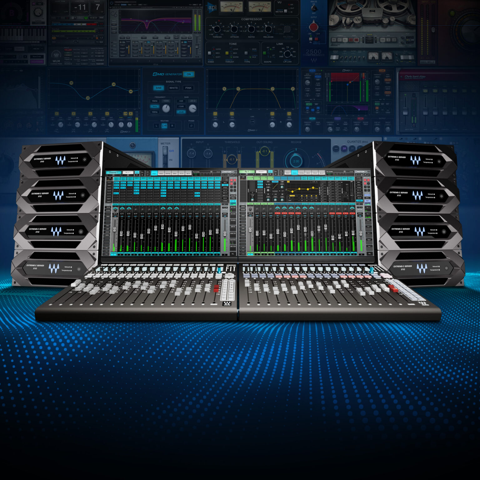 Waves Announces V14 Update for the eMotion LV1 Live Mixer - Mixonline