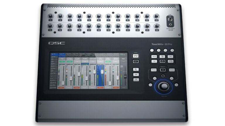 QSC TouchMix-30 Pro Mixer Gets V3.0 Firmware Update