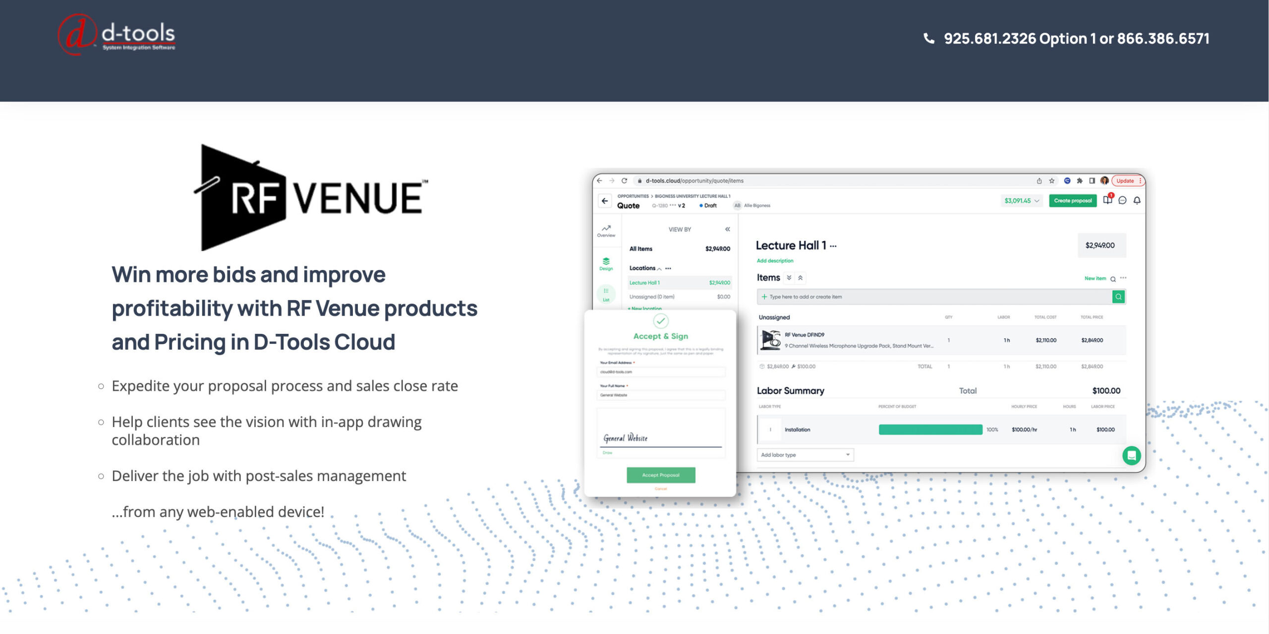 RF Venue wireless audio essentials now available in D-Tools - Mixonline