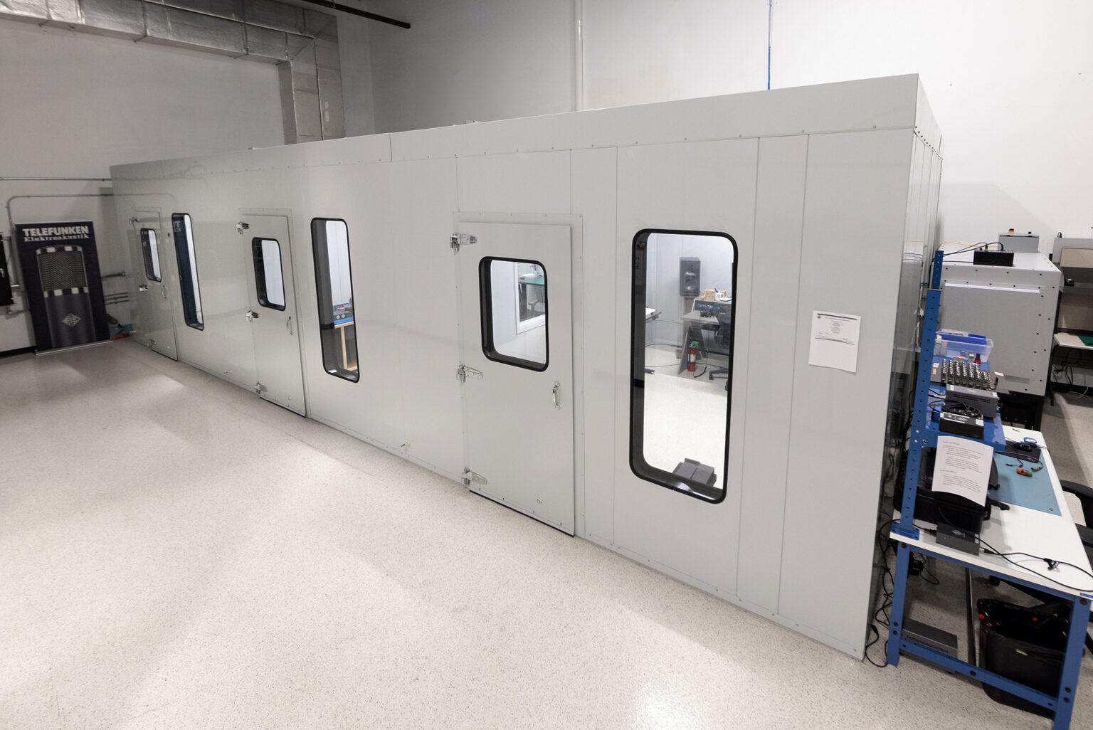 TELEFUNKEN Builds Precision FLATS Microphone Testing Lab - Mixonline