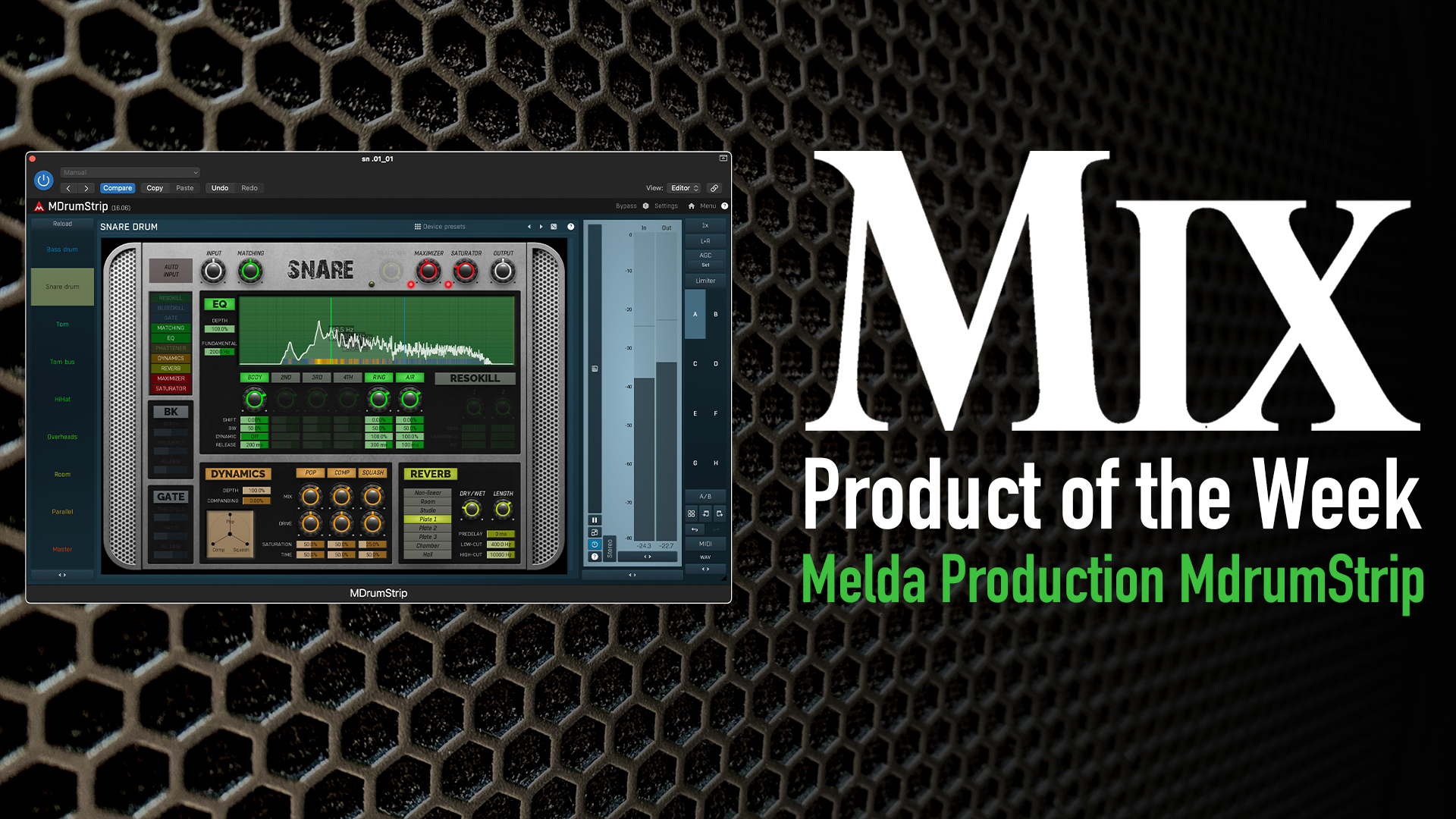 Melda Production MdrumStrip – A Mix Product of the Week