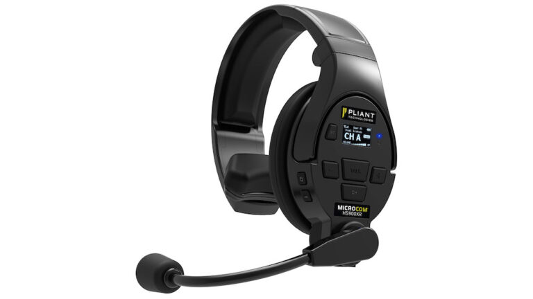 Pliant Microcom 900xr Wireless Headset Debuts at InfoComm 2023