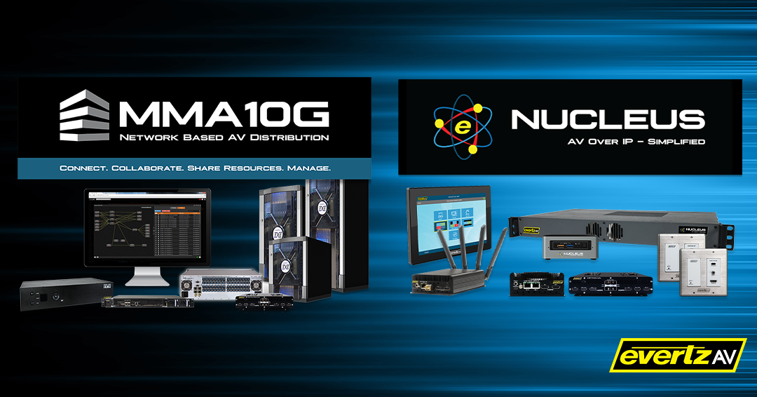 EvertzAV highlights IPMX-ready, 5G-enabled Gateways for Pro-AV over IP at InfoComm - Mixonline