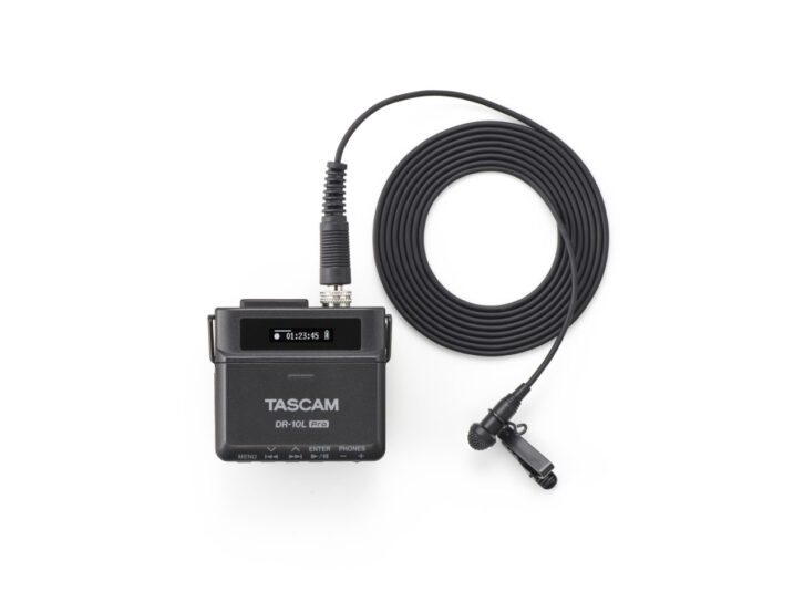 TASCAM Debuts the DR-10L Pro 32-Bit Float Field Recorder and Lavalier Microphone - Mixonline