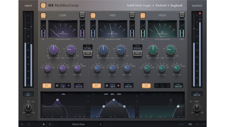 Solid State Logic Launches G3 MultiBusComp Plug-In - Mixonline