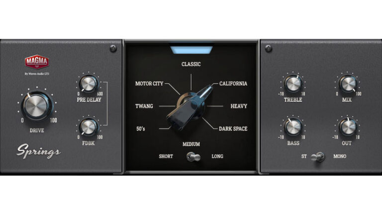 Waves Magma Springs Reverb Plug-in Ships - Mixonline