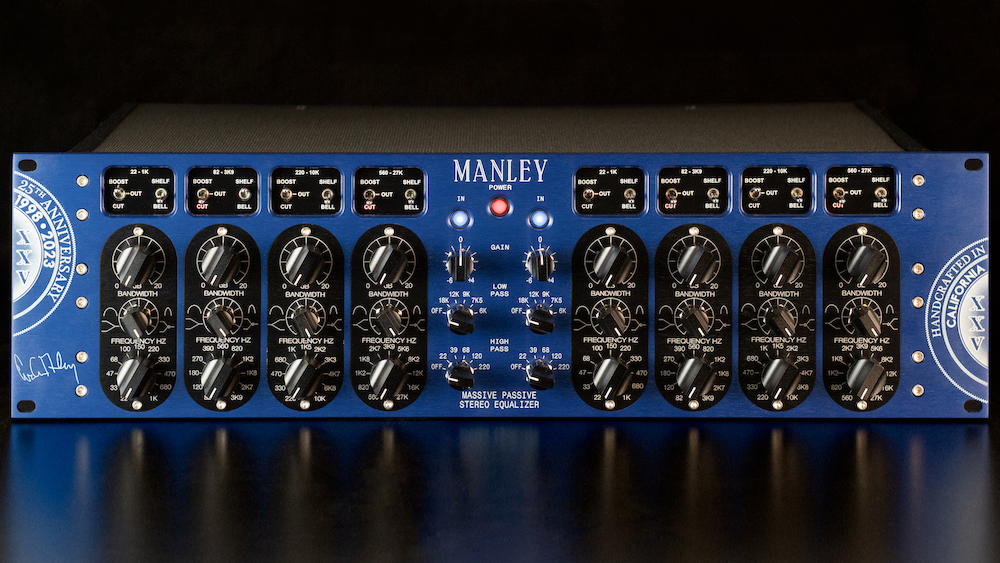 Manley Labs Massive Passive Gets Anniversary Limited Edition - Mixonline