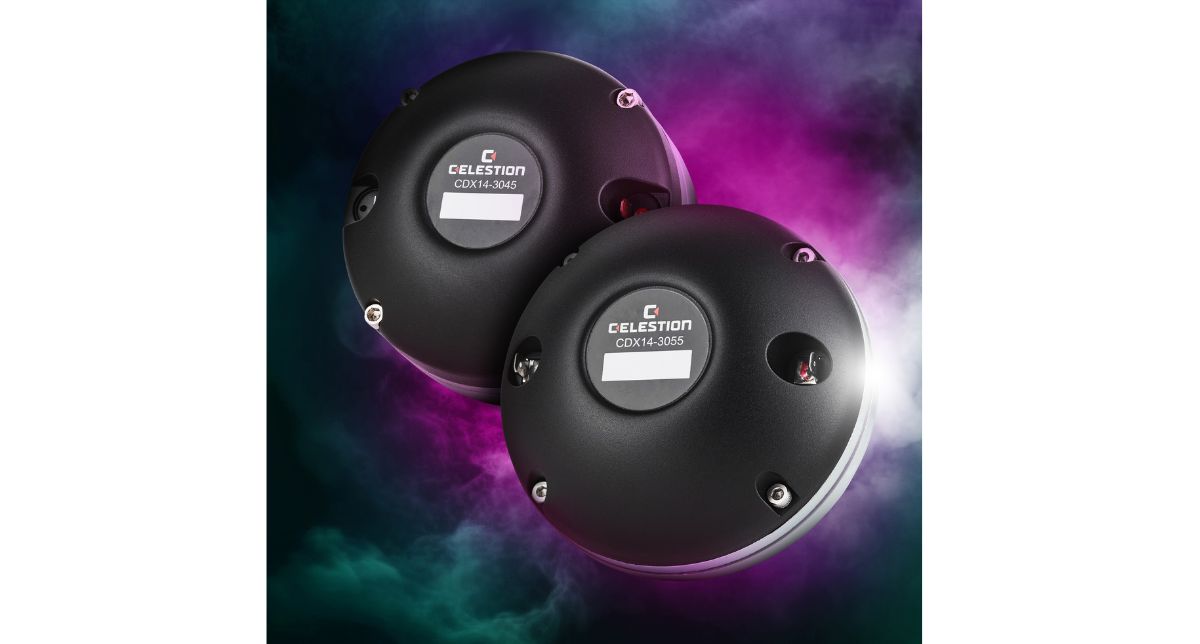 Celestion Debuts the New CDX14-3055 and CDX14-3045 Compression Drivers ...