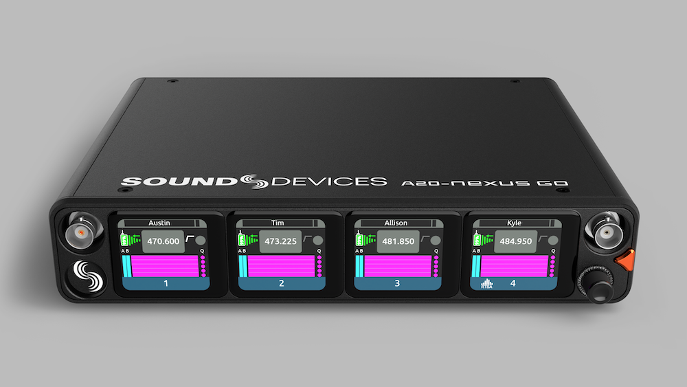Sound Devices Unveils A20-Nexus Go Wireless Receiver - Mixonline