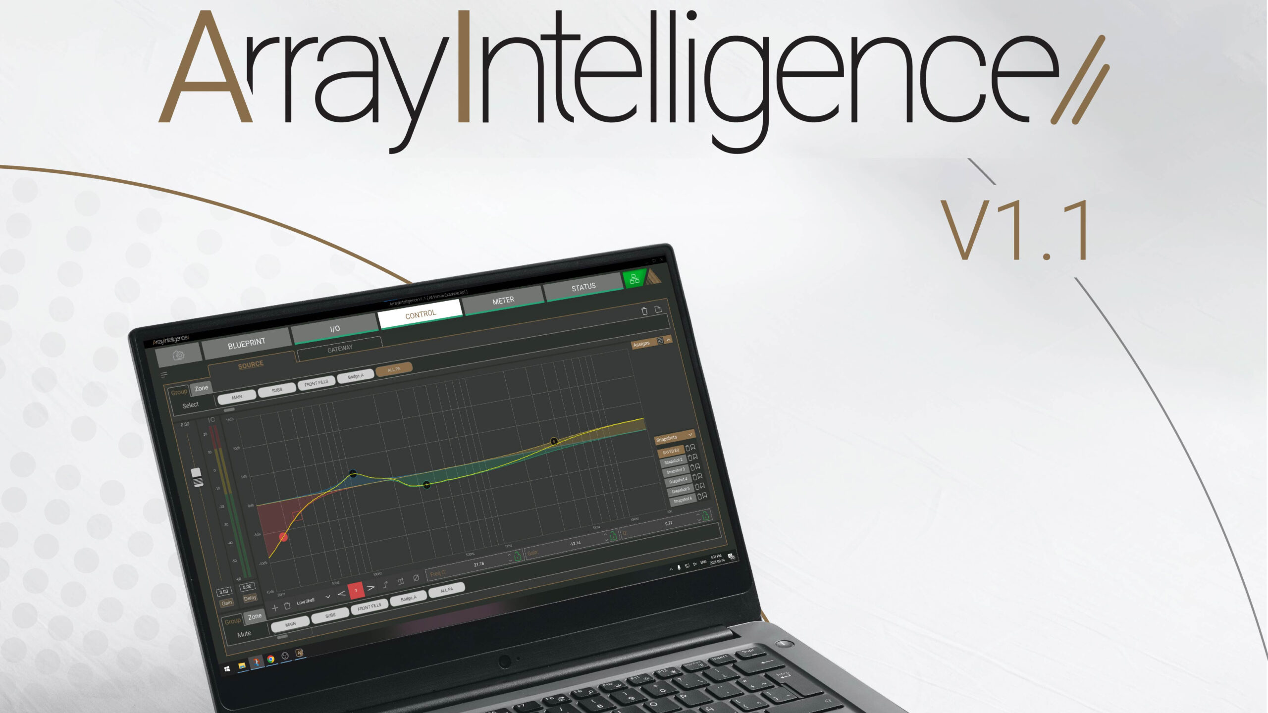 Adamson Updates ArrayIntelligence Software with V1.1 - Mixonline
