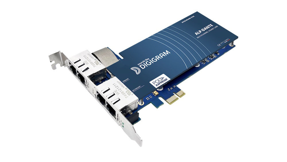 Digigram ALP-Dante PCIe Sound Card Debuts - Mixonline