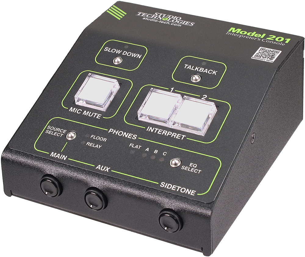 Studio Technologies Introduces Model 201 Interpreter’s Console at ISE ...