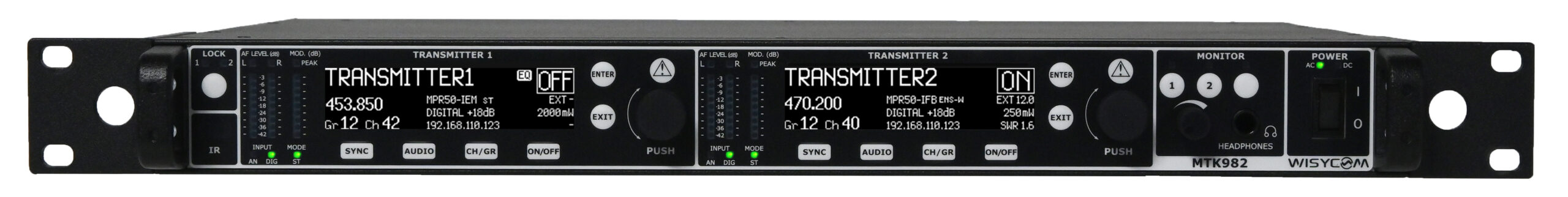 Wisycom Announces Updates to MTK982 Dual-Wideband Transmitter at NAMM ...
