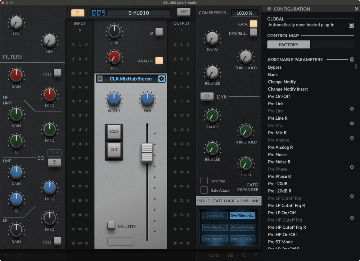 Any Plug-in, Any Flavour: Control Any Plug-in with SSL’s UC1 and 360° Link - Mixonline