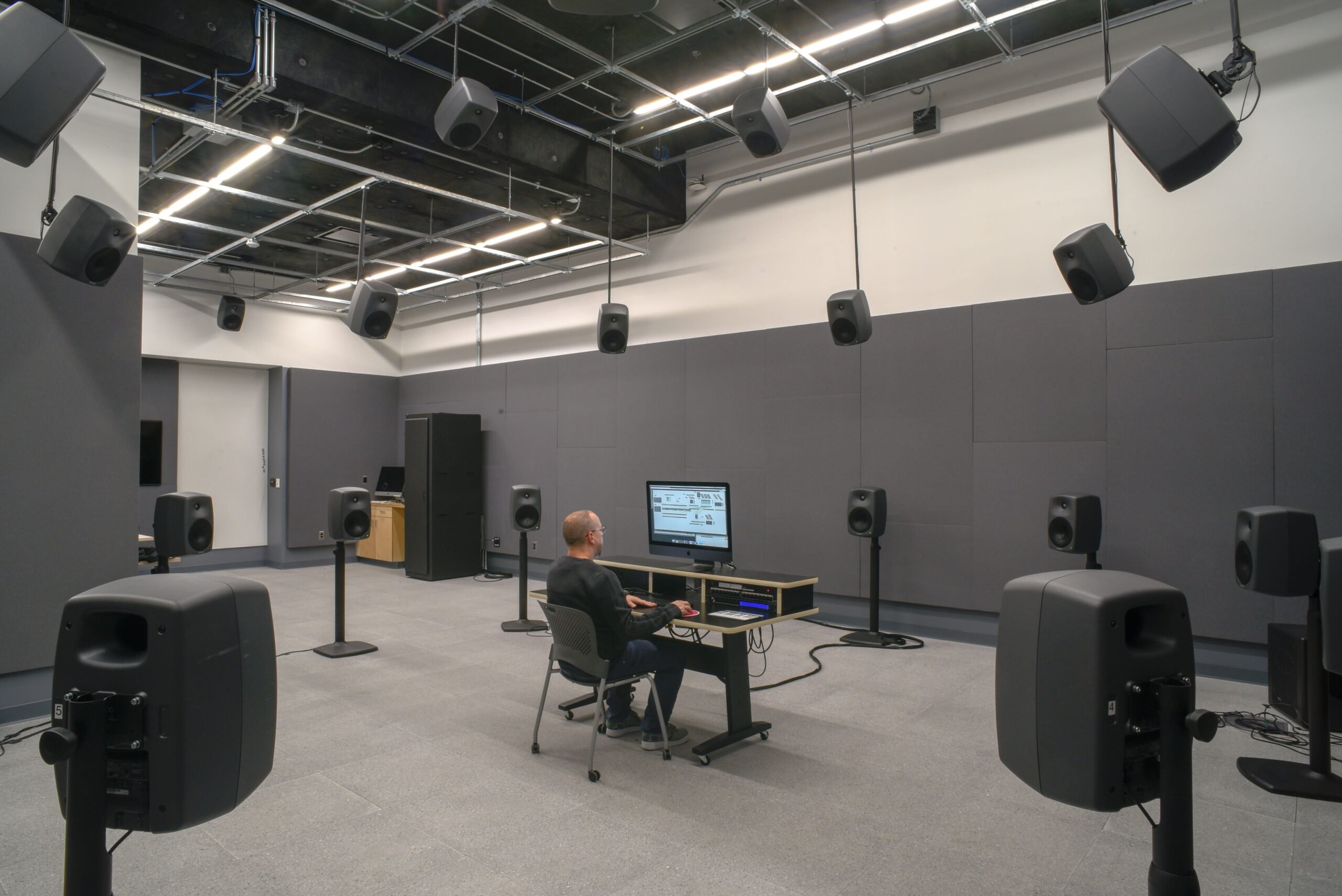 Genelec employed for a 25.4 channel sound system at RISD - Mixonline