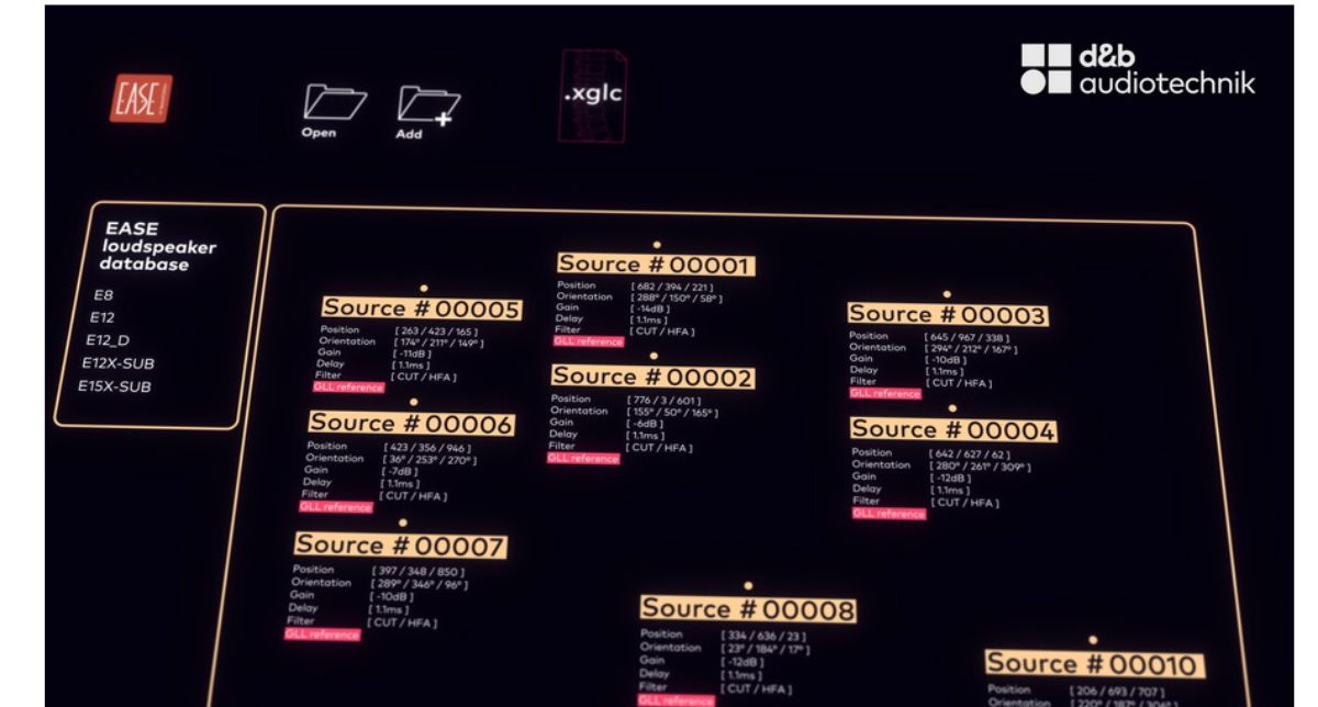 d&b audiotechnik introduces ArrayCalc 11.4, streamlining integration into AFMG’s EASE 5 for ...