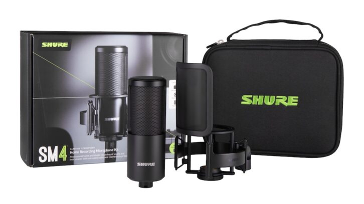 Shure Launches SM4 Home Recording Microphone - Mixonline