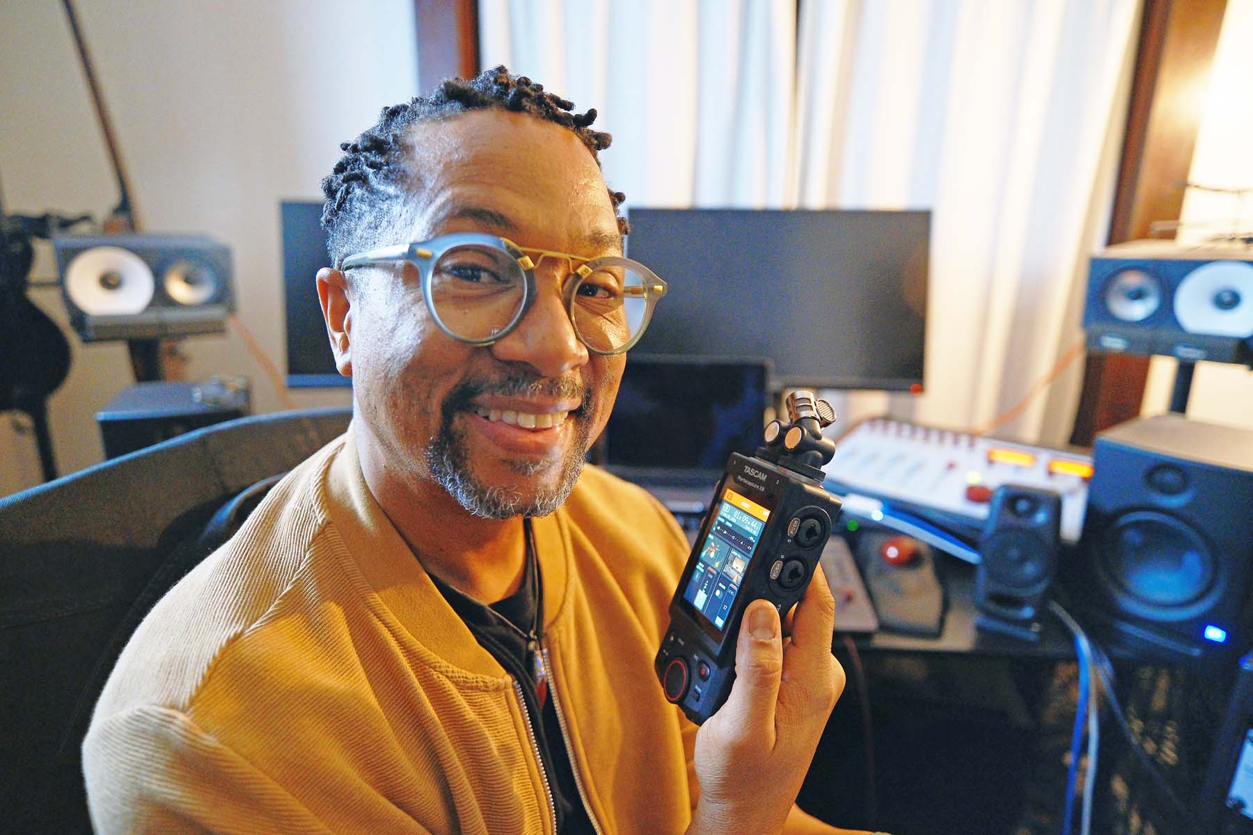 TASCAM’s Portacapture X8 is Central to all of Roland Guerin’s Musical ...