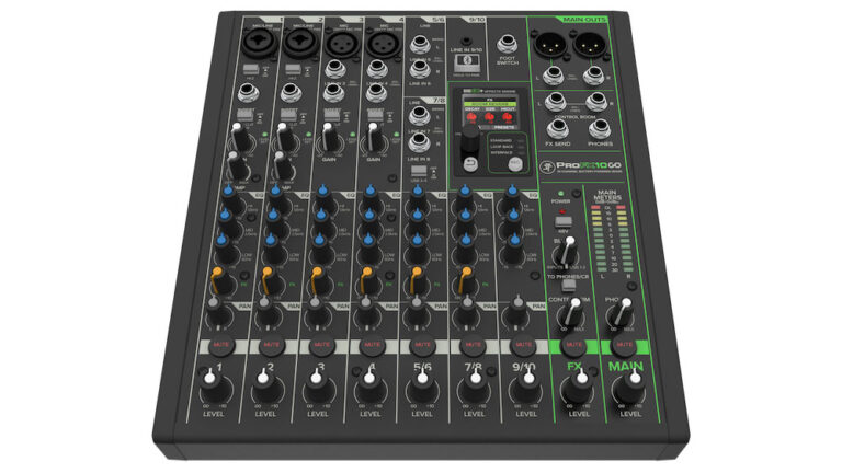 Mackie ProFX10 GO Battery-Powered Mixer to Launch at NAMM - Mixonline