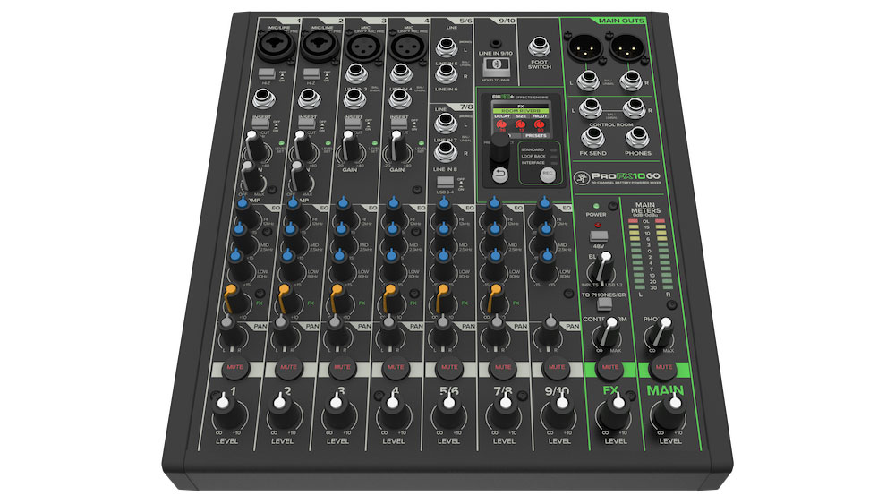 Mackie ProFX10 GO Battery-Powered Mixer to Launch at NAMM - Mixonline