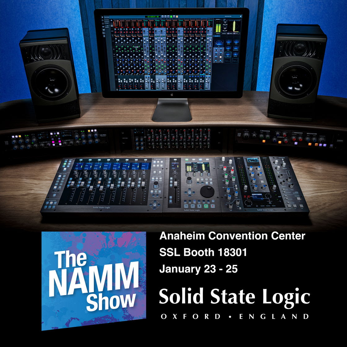 The 2025 NAMM Show: Solid State Logic to Unveil 'New Studio Centrepiece ...