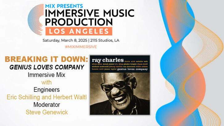 Mix LA Adds Ray Charles Immersive Music ‘Breaking It Down’ Session ...